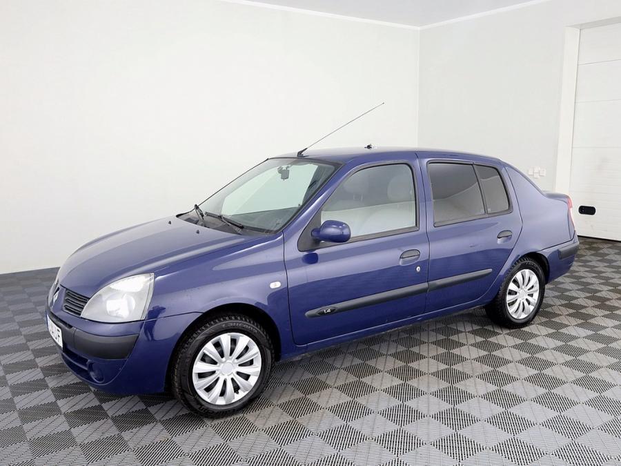 Blue Renault Thalia 2005 in Tallinn, with an engine capacity of 1.40 L and mileage of 107 thousand km for 1199 €, photo 10 on AUTOMOTO.COM.LV