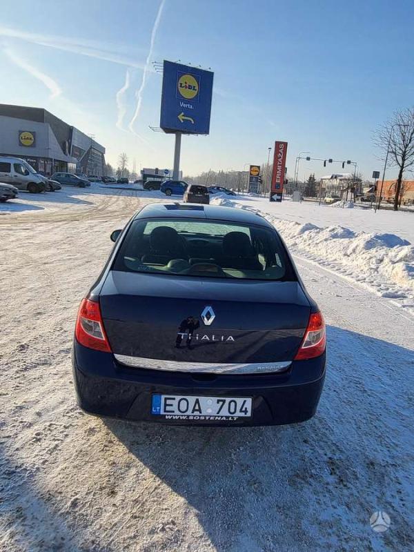 Zils Renault Thalia 2011 Kauņa, ar dzinēja tilpumu 1.15 L un nobraukumu 117 tūkst. km par 1999 €, foto 5 vietnē AUTOMOTO.COM.LV