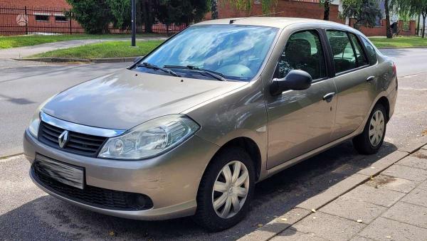 Brūns Renault Thalia 2009 Viļņa, ar dzinēja tilpumu 1.15 L un nobraukumu 83 tūkst. km par 2350 €, foto 2 vietnē AUTOMOTO.COM.LV