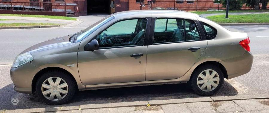 Brūns Renault Thalia 2009 Viļņa, ar dzinēja tilpumu 1.15 L un nobraukumu 83 tūkst. km par 2350 €, foto 4 vietnē AUTOMOTO.COM.LV