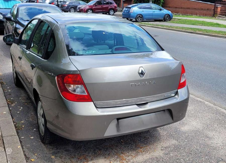 Brūns Renault Thalia 2009 Viļņa, ar dzinēja tilpumu 1.15 L un nobraukumu 83 tūkst. km par 2350 €, foto 6 vietnē AUTOMOTO.COM.LV
