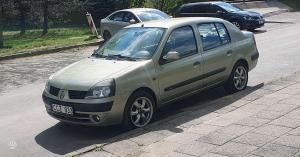 Green Renault Thalia 2002 in Vilnius, with an engine capacity of 1.39 L and mileage of 103 thousand km for 850 €, photo 3 on AUTOMOTO.COM.LV