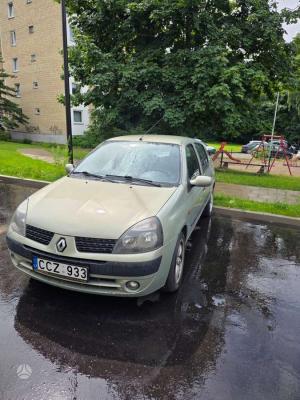 Green Renault Thalia 2002 in Vilnius, with an engine capacity of 1.39 L and mileage of 103 thousand km for 850 €, photo 4 on AUTOMOTO.COM.LV