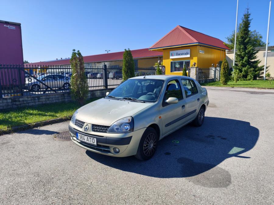 Zaļš Renault Thalia 2004 Tallina, ar dzinēja tilpumu 1.50 L un nobraukumu 226 tūkst. km par 1290 €, foto 1 vietnē AUTOMOTO.COM.LV