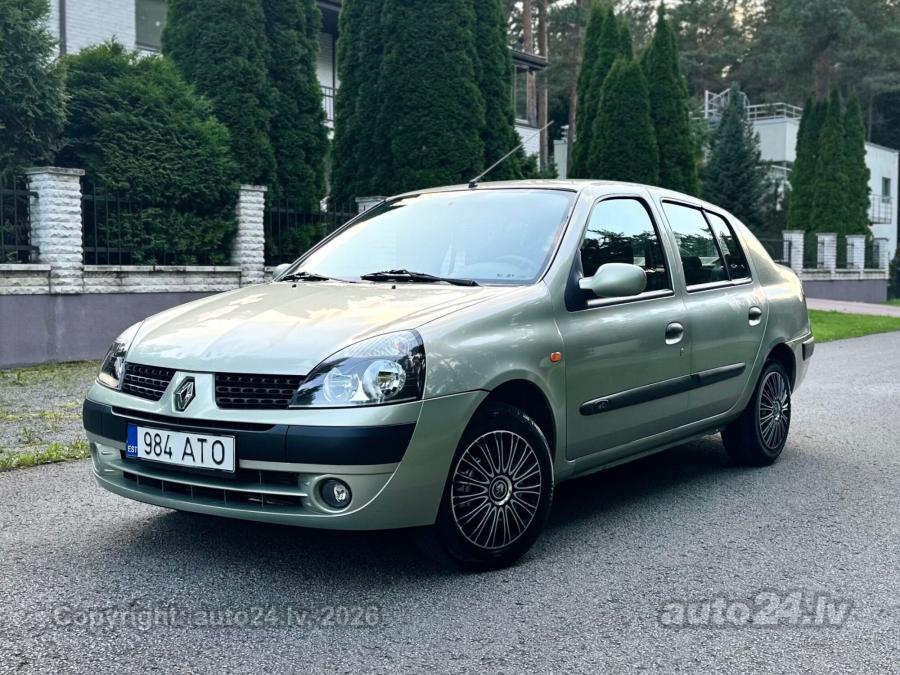 Зеленый Рено Талия 2004 в Таллин, объемом двигателя 1.50 л и пробегом 226 тыс. км за 1390 €, фото 4 на AUTOMOTO.COM.LV