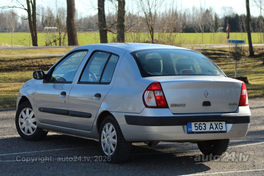 Grey Renault Thalia 2006 in Tartu, with an engine capacity of 1.40 L and mileage of 115 thousand km for 999 €, photo 4 on AUTOMOTO.COM.LV