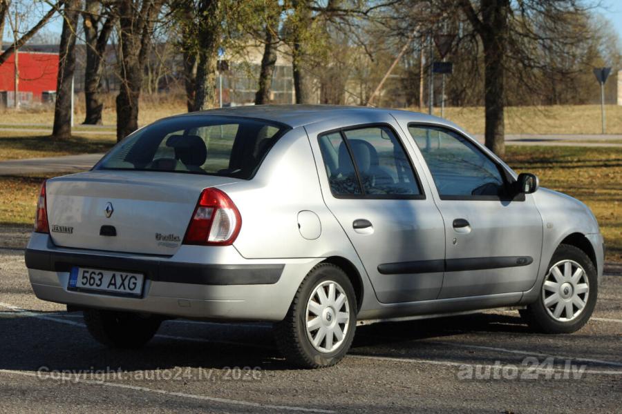 Grey Renault Thalia 2006 in Tartu, with an engine capacity of 1.40 L and mileage of 115 thousand km for 999 €, photo 5 on AUTOMOTO.COM.LV