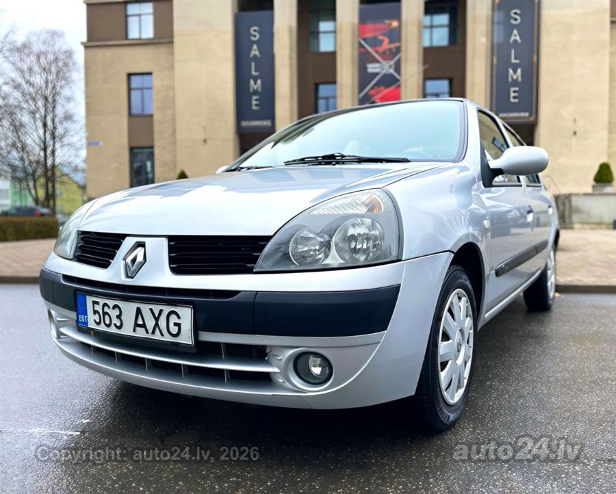 Grey Renault Thalia 2006 in Tallinn, with an engine capacity of 1.40 L and mileage of 116 thousand km for 1399 €, photo 1 on AUTOMOTO.COM.LV