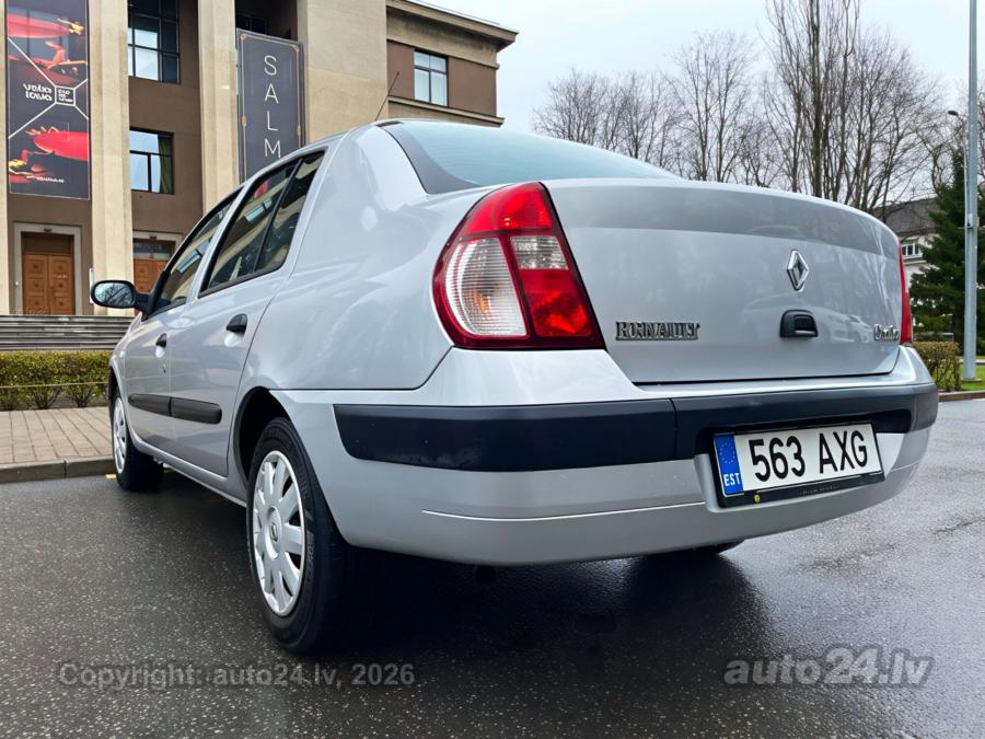Grey Renault Thalia 2006 in Tallinn, with an engine capacity of 1.40 L and mileage of 116 thousand km for 1399 €, photo 5 on AUTOMOTO.COM.LV