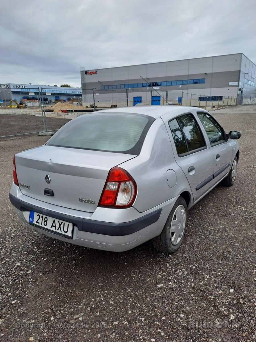 Pelēks Renault Thalia 2006 Tallina, ar dzinēja tilpumu 1.10 L un nobraukumu 106 tūkst. km par 790 €, foto 5 vietnē AUTOMOTO.COM.LV