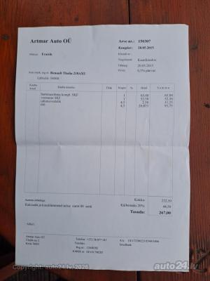 Pelēks Renault Thalia 2006 Tallina, ar dzinēja tilpumu 1.10 L un nobraukumu 106 tūkst. km par 790 €, foto 12 vietnē AUTOMOTO.COM.LV