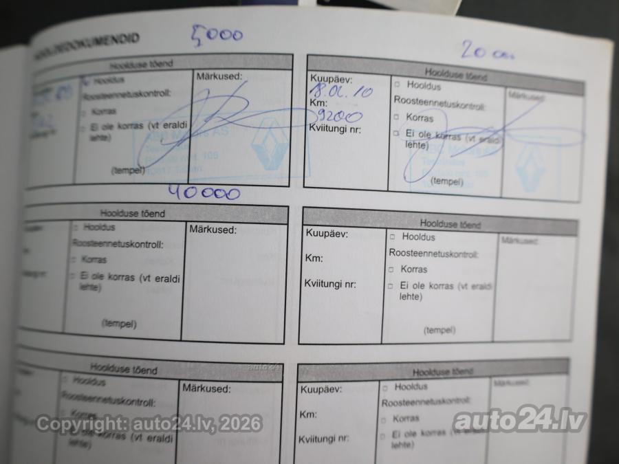 Pelēks Renault Thalia 2008 Tallina, ar dzinēja tilpumu 1.10 L un nobraukumu 129 tūkst. km par 999 €, foto 9 vietnē AUTOMOTO.COM.LV