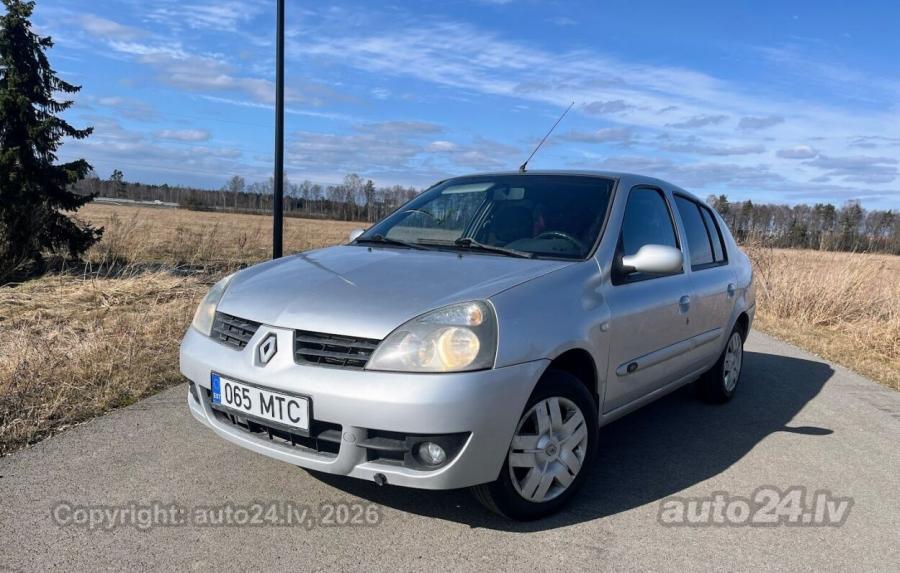 Grey Renault Thalia 2011 in Tallinn, with an engine capacity of 1.10 L and mileage of 168 thousand km for 1500 €, photo 1 on AUTOMOTO.COM.LV