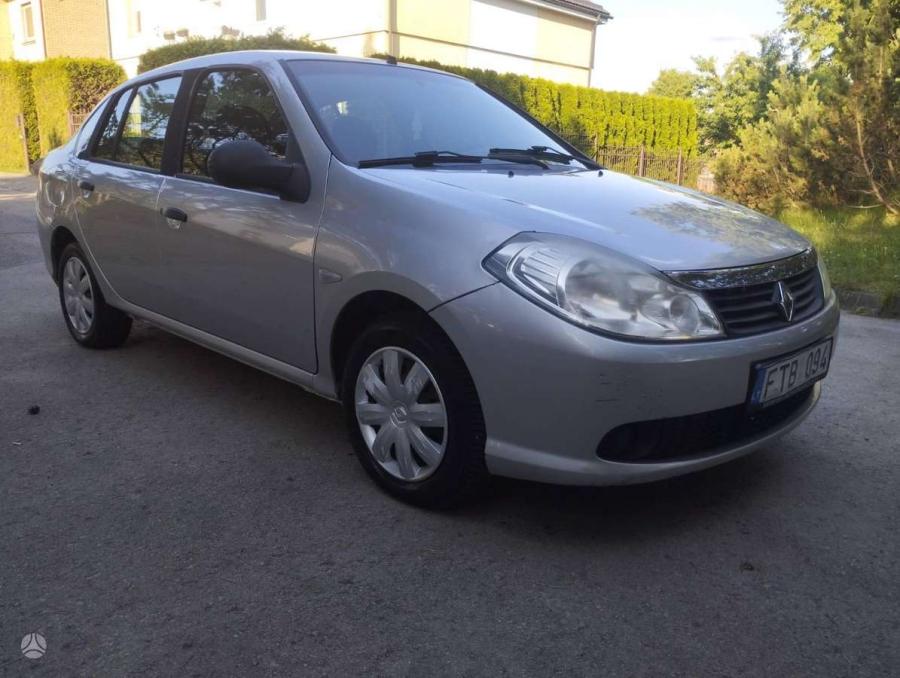 Pelēks Renault Thalia 2012 Viļņa, ar dzinēja tilpumu 1.20 L un nobraukumu 130 tūkst. km par 999 €, foto 1 vietnē AUTOMOTO.COM.LV