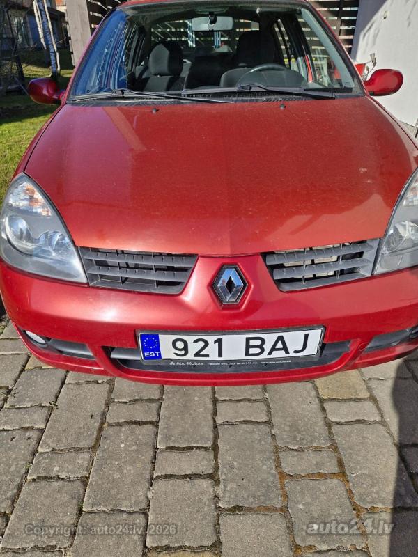 Sarkans Renault Thalia 2007 Tallina, ar dzinēja tilpumu 1.10 L un nobraukumu 73 tūkst. km par 1790 €, foto 2 vietnē AUTOMOTO.COM.LV