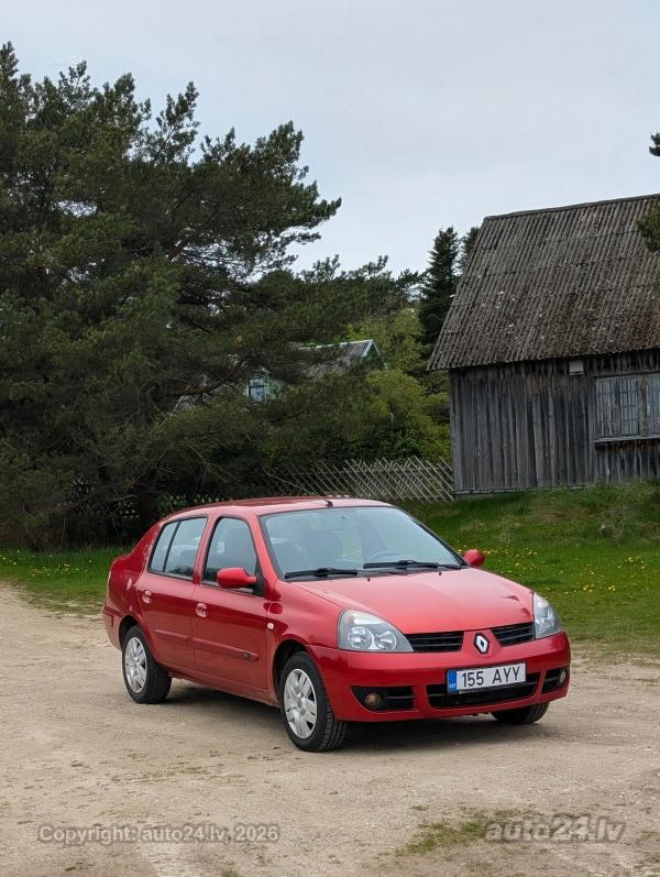 Red Renault Thalia 2007 in Tallinn, with an engine capacity of 1.10 L and mileage of 118 thousand km for 1400 €, photo 1 on AUTOMOTO.COM.LV