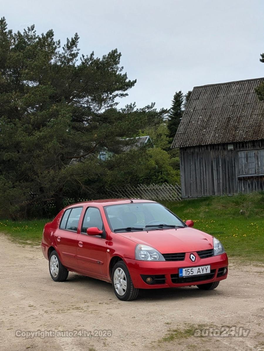 Sarkans Renault Thalia 2007 Tallina, ar dzinēja tilpumu 1.10 L un nobraukumu 118 tūkst. km par 1400 €, foto 1 vietnē AUTOMOTO.COM.LV