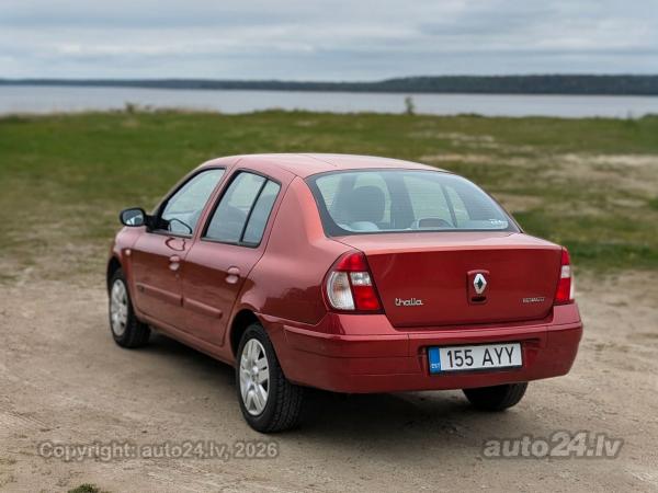 Red Renault Thalia 2007 in Tallinn, with an engine capacity of 1.10 L and mileage of 118 thousand km for 1400 €, photo 2 on AUTOMOTO.COM.LV