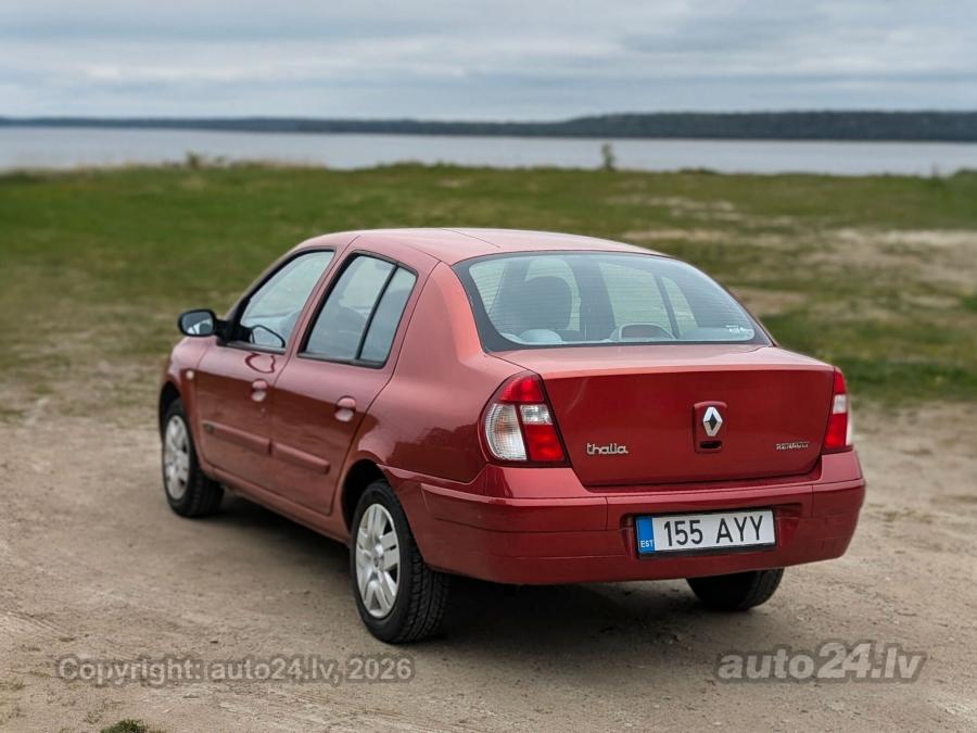 Sarkans Renault Thalia 2007 Tallina, ar dzinēja tilpumu 1.10 L un nobraukumu 118 tūkst. km par 1400 €, foto 3 vietnē AUTOMOTO.COM.LV