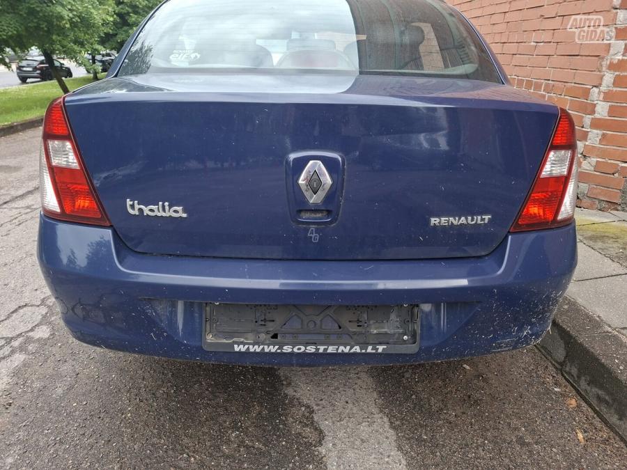 Renault Thalia 2009 in Vilnius, with an engine capacity of 1.20 L and mileage of 139 thousand km for 270 €, photo 3 on AUTOMOTO.COM.LV