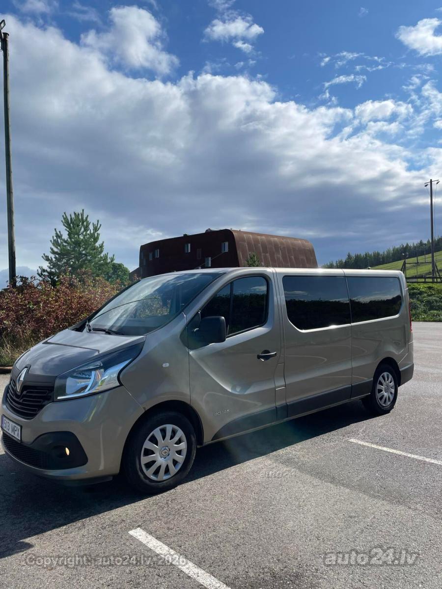 Beige Renault Trafic 2016 in Kivioli, with an engine capacity of 1.60 L and mileage of 257 thousand km for 12400 €, photo 13 on AUTOMOTO.COM.LV