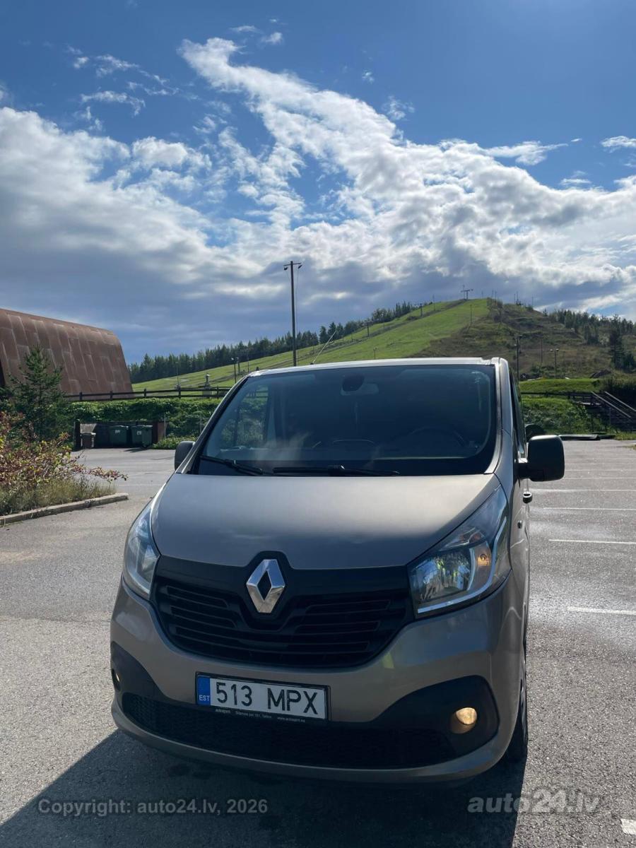 Beige Renault Trafic 2016 in Kivioli, with an engine capacity of 1.60 L and mileage of 257 thousand km for 12400 €, photo 15 on AUTOMOTO.COM.LV