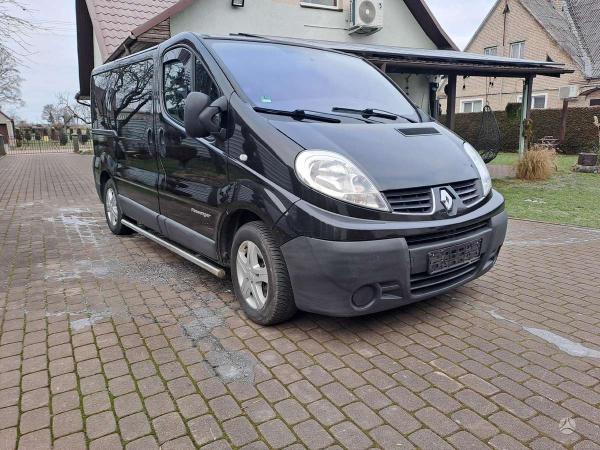 Melns Renault Trafic 2007 Ukmergė, ar dzinēja tilpumu 2.00 L un nobraukumu 220 tūkst. km par 5450 €, foto 5 vietnē AUTOMOTO.COM.LV