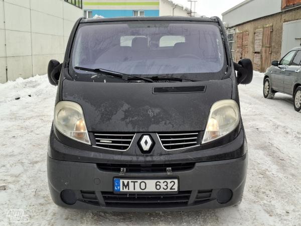 Melns Renault Trafic 2007 Šilutė, ar dzinēja tilpumu 2.00 L un nobraukumu 350 tūkst. km par 2499 €, foto 2 vietnē AUTOMOTO.COM.LV