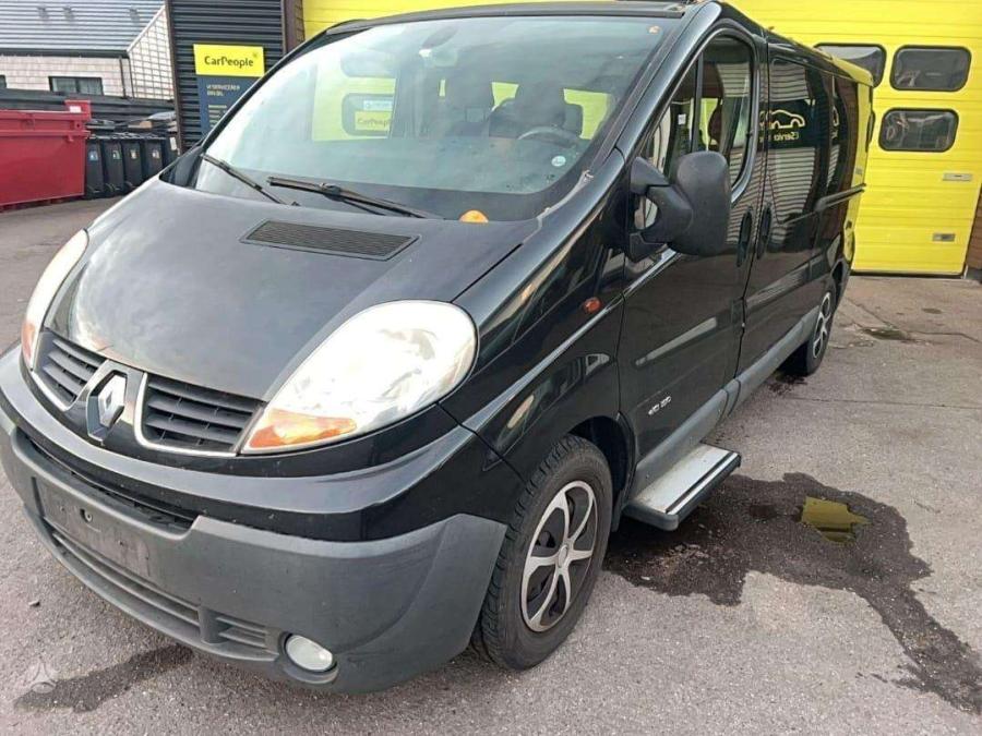 Melns Renault Trafic 2007 Utena, ar dzinēja tilpumu 0.00 L un nobraukumu 289 tūkst. km par 4990 €, foto 1 vietnē AUTOMOTO.COM.LV