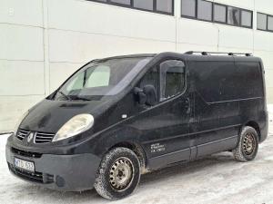 Melns Renault Trafic 2007 Šilutė, ar dzinēja tilpumu 2.00 L un nobraukumu 350 tūkst. km par 2500 €, foto 3 vietnē AUTOMOTO.COM.LV