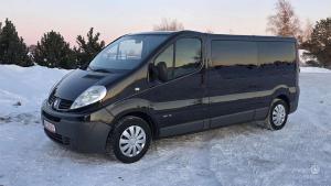 Black Renault Trafic 2010 in Klaipeda, with an engine capacity of 2.00 L and mileage of 270 thousand km for 5890 €, photo 3 on AUTOMOTO.COM.LV