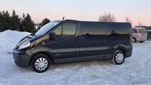 Black Renault Trafic 2010 in Klaipeda, with an engine capacity of 2.00 L and mileage of 270 thousand km for 5890 €, photo 9 on AUTOMOTO.COM.LV