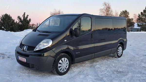 Melns Renault Trafic 2010 Klaipėda, ar dzinēja tilpumu 2.00 L un nobraukumu 270 tūkst. km par 5890 €, foto 1 vietnē AUTOMOTO.COM.LV