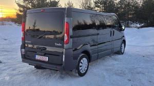 Black Renault Trafic 2010 in Klaipeda, with an engine capacity of 2.00 L and mileage of 270 thousand km for 5890 €, photo 7 on AUTOMOTO.COM.LV