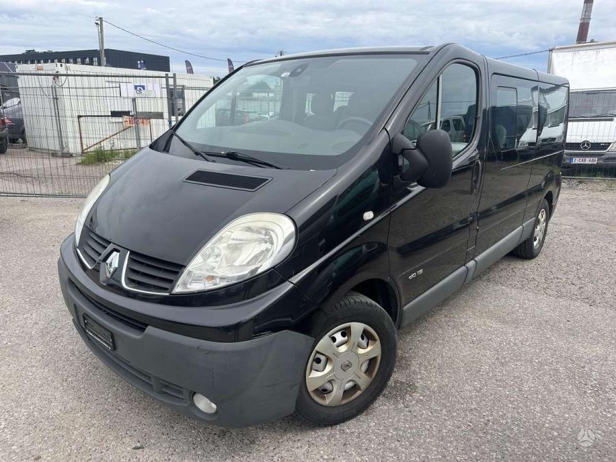 Melns Renault Trafic 2012 Kauņa, ar dzinēja tilpumu 2.00 L un nobraukumu 283 tūkst. km par 6700 €, foto 1 vietnē AUTOMOTO.COM.LV
