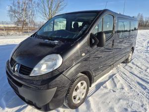 Melns Renault Trafic 2013 Marijampole, ar dzinēja tilpumu 2.00 L un nobraukumu 298 tūkst. km par 8700 €, foto  vietnē AUTOMOTO.COM.LV