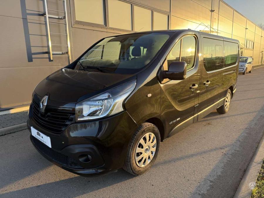 Melns Renault Trafic 2015 Šilutė, ar dzinēja tilpumu 1.60 L un nobraukumu 287 tūkst. km par 12500 €, foto 1 vietnē AUTOMOTO.COM.LV