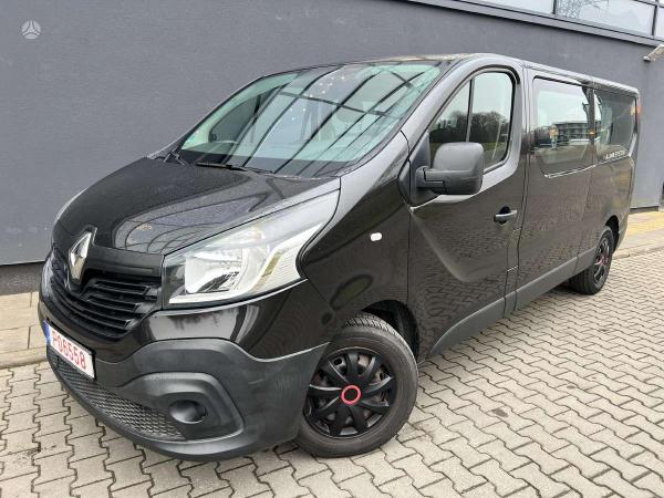 Melns Renault Trafic 2016 Viļņa, ar dzinēja tilpumu 1.60 L un nobraukumu 124 tūkst. km par 14900 €, foto 1 vietnē AUTOMOTO.COM.LV
