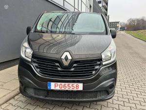 Black Renault Trafic 2016 in Vilnius, with an engine capacity of 1.60 L and mileage of 124 thousand km for 14900 €, photo 3 on AUTOMOTO.COM.LV