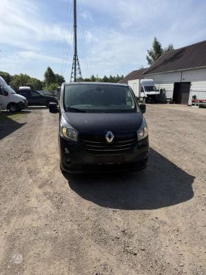 Black Renault Trafic 2017 in Taurage, with an engine capacity of 1.60 L and mileage of 250 thousand km for 5700 €, photo  on AUTOMOTO.COM.LV