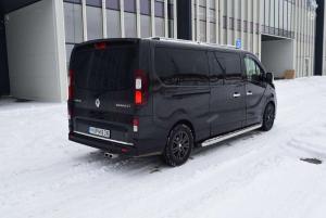 Black Renault Trafic 2018 in Vilnius, with an engine capacity of 1.60 L and mileage of 127 thousand km for 18850 €, photo 7 on AUTOMOTO.COM.LV