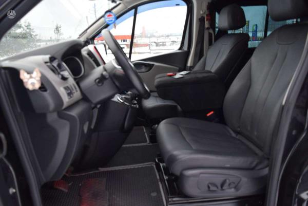 Melns Renault Trafic 2018 Viļņa, ar dzinēja tilpumu 1.60 L un nobraukumu 127 tūkst. km par 18850 €, foto 9 vietnē AUTOMOTO.COM.LV