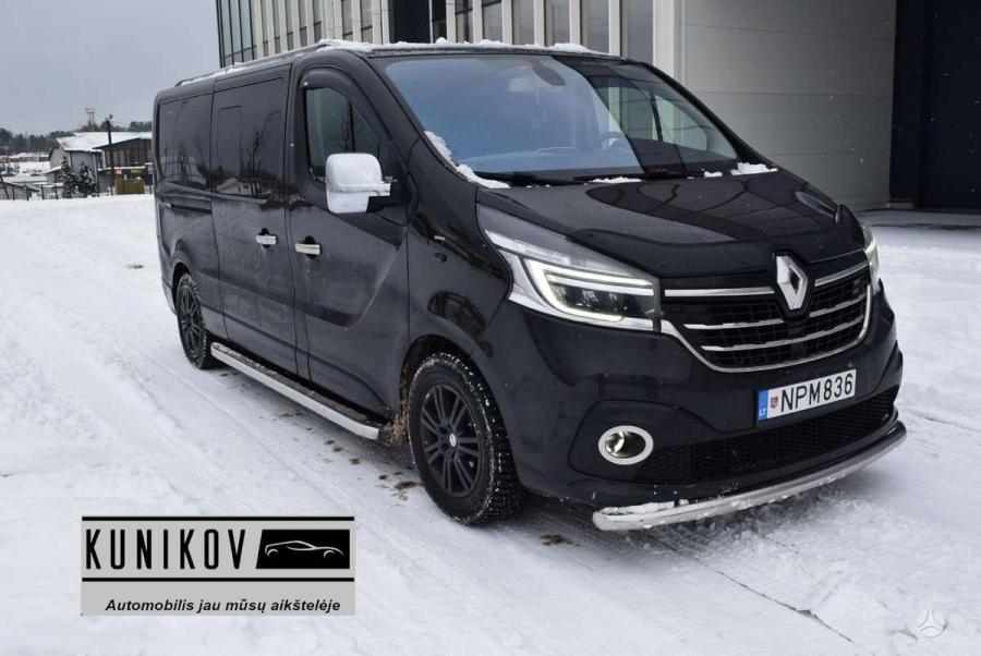 Melns Renault Trafic 2018 Viļņa, ar dzinēja tilpumu 1.60 L un nobraukumu 127 tūkst. km par 17900 €, foto 1 vietnē AUTOMOTO.COM.LV