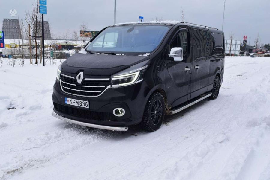 Melns Renault Trafic 2018 Viļņa, ar dzinēja tilpumu 1.60 L un nobraukumu 127 tūkst. km par 17900 €, foto 3 vietnē AUTOMOTO.COM.LV