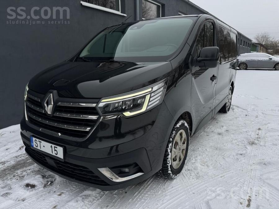 Melns Renault Trafic 2022 Ogre, ar dzinēja tilpumu 2.00 L un nobraukumu 124 tūkst. km par 17500 €, foto 1 vietnē AUTOMOTO.COM.LV