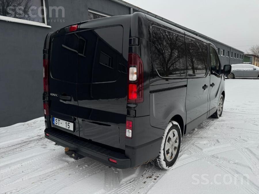Melns Renault Trafic 2022 Ogre, ar dzinēja tilpumu 2.00 L un nobraukumu 124 tūkst. km par 17500 €, foto 7 vietnē AUTOMOTO.COM.LV