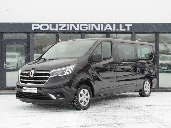 Melns Renault Trafic 2022 Viļņa, ar dzinēja tilpumu 2.00 L un nobraukumu 66 tūkst. km par 28950 €, foto 1 vietnē AUTOMOTO.COM.LV