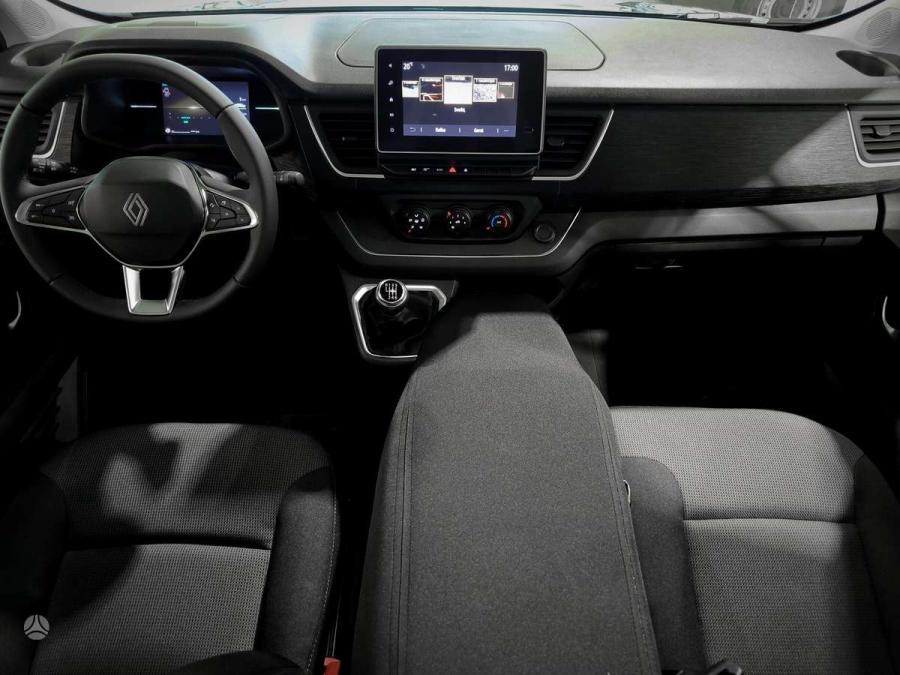 Black Renault Trafic 2026 in Kaunas, with an engine capacity of 2.00 L and mileage of 0 thousand km for 38600 €, photo 10 on AUTOMOTO.COM.LV