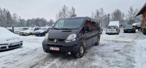 Melns Renault Trafic 2004 Valmiera, ar dzinēja tilpumu 1.90 L un nobraukumu 416 tūkst. km par 3500 €, foto 7 vietnē AUTOMOTO.COM.LV