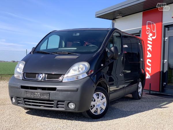 Melns Renault Trafic 2005 Kauņa, ar dzinēja tilpumu 1.90 L un nobraukumu 260 tūkst. km par 5199 €, foto 1 vietnē AUTOMOTO.COM.LV